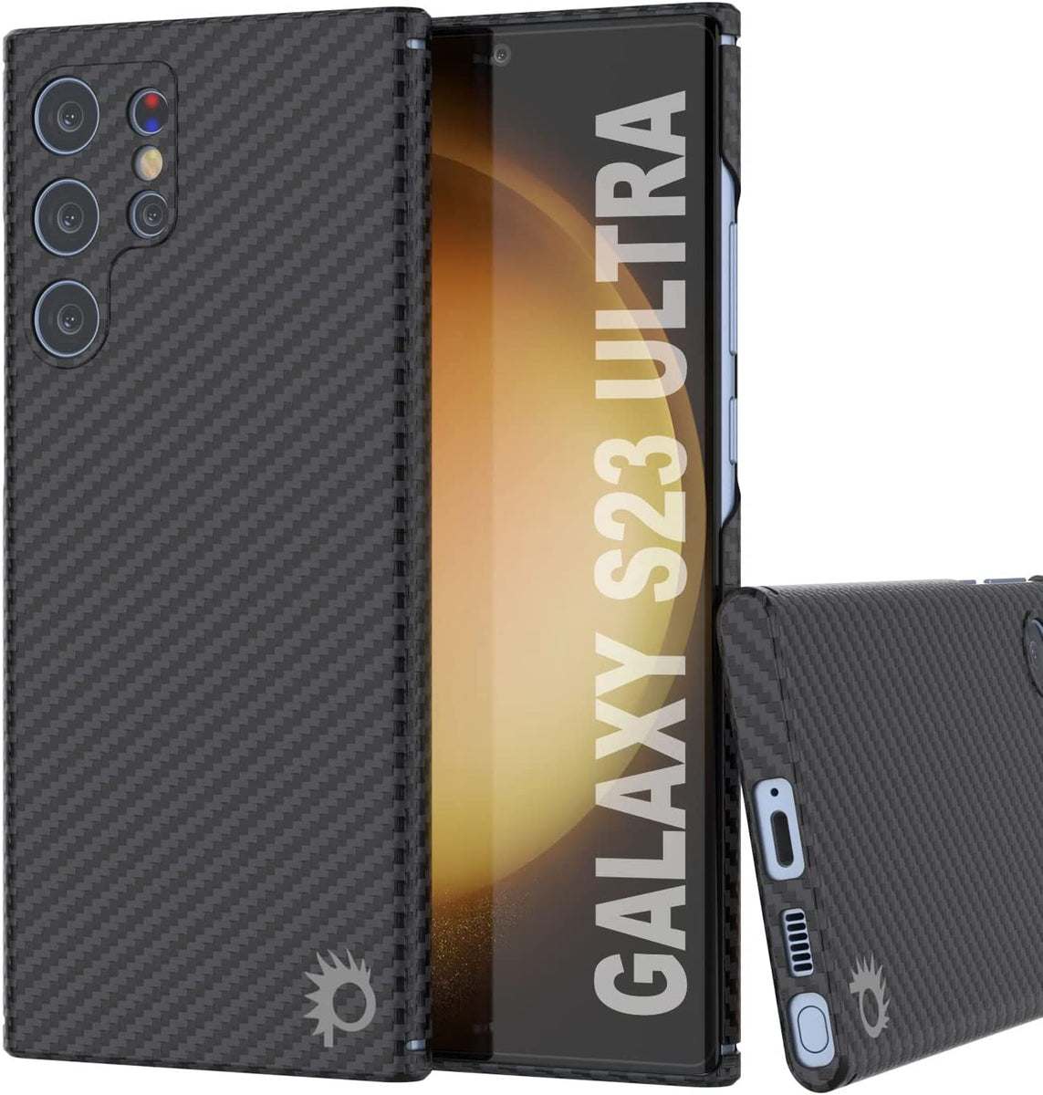 Punkcase S23 Ultra Carbon Fiber Case [AramidShield Series] Ultra Slim ...