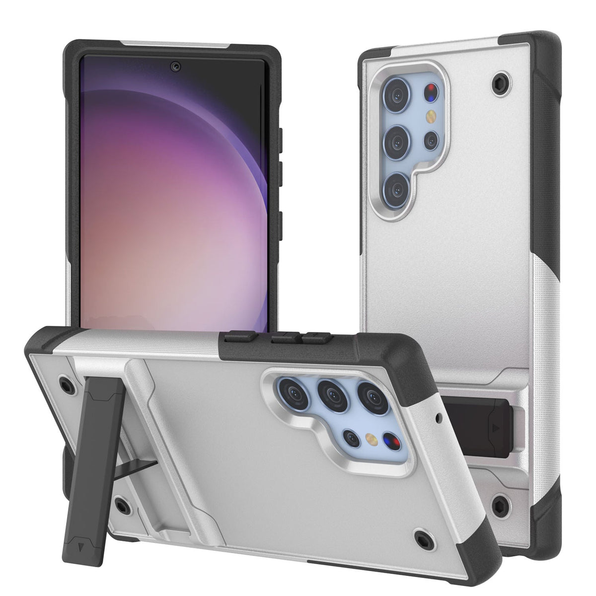 Punkcase Galaxy S23 Ultra Case [Reliance Series] Protective Hybrid Mil ...