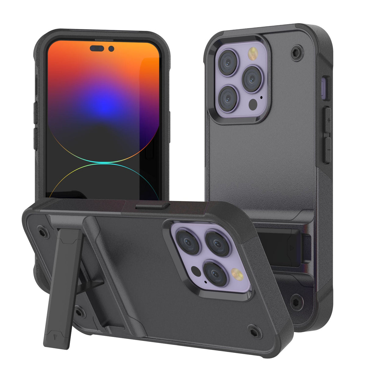 Punkcase iPhone 14 Pro Max Case [Reliance Series] Protective Hybrid Mi ...