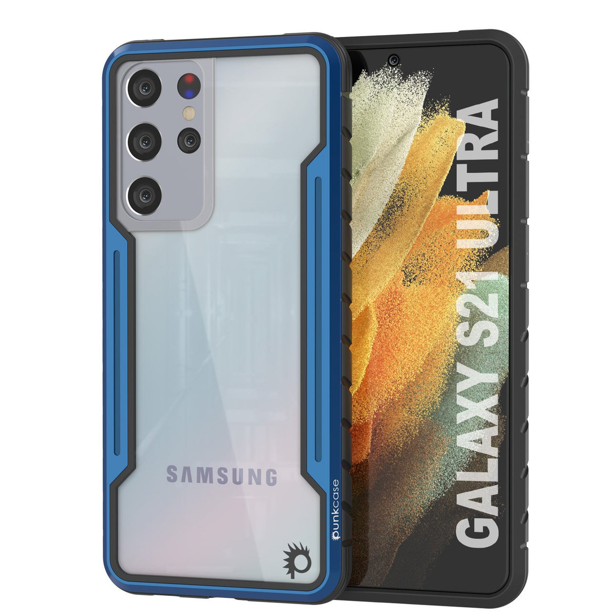 Punkcase S21 Ultra Ravenger Case Protective Military Grade Multilayer ...